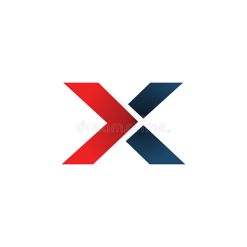 Letter X Graphic Design Template Vector Illustration Stock Vector ...