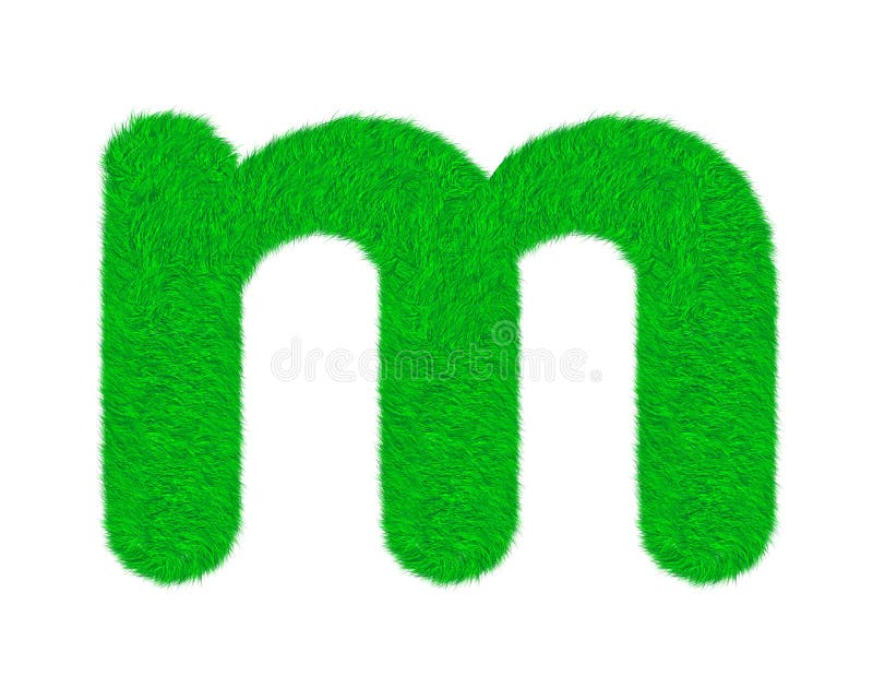 Green Grass Letter M Stock Illustrations – 200 Green Grass Letter M ...