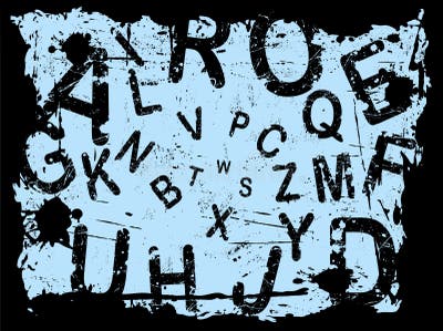 Ragged Letters Stock Illustrations – 372 Ragged Letters Stock ...