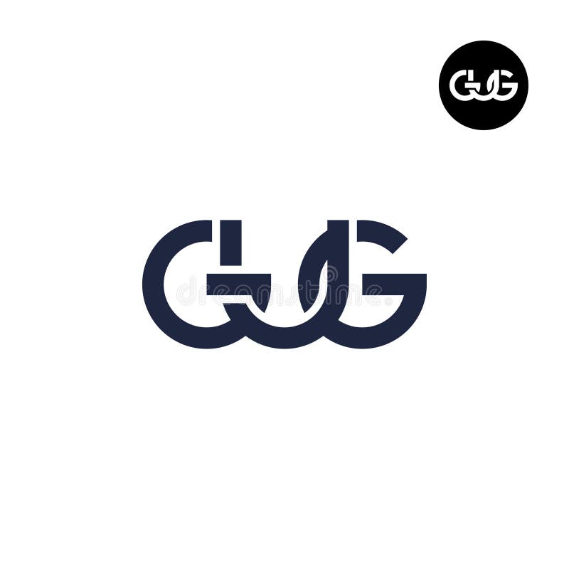 Gug Monogram Stock Illustrations – 15 Gug Monogram Stock Illustrations ...