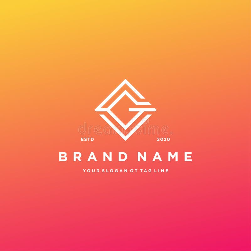 Letter GV Logo Design Vector Stock Vector - Illustration of brand ...