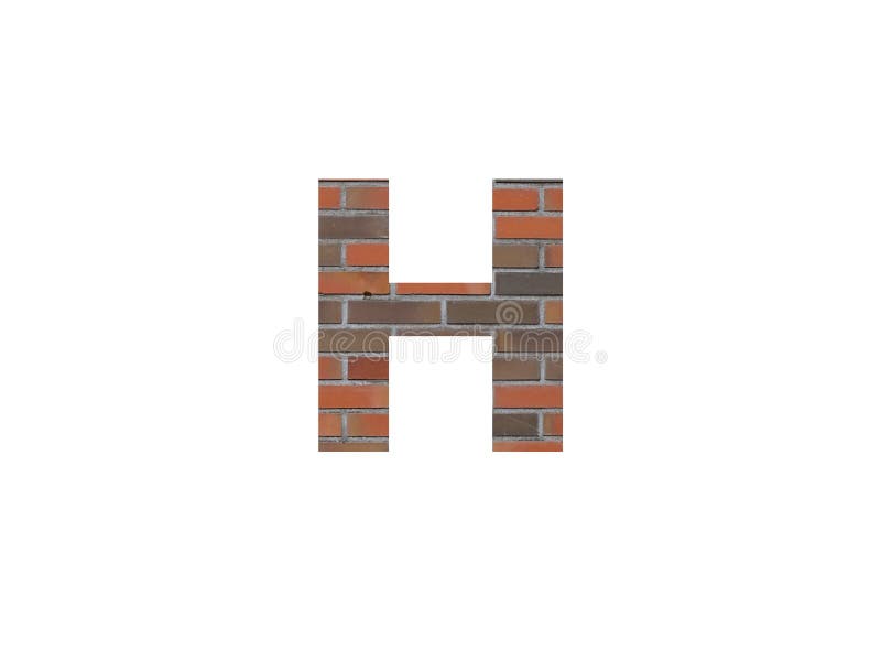 Letter H Brick Stock Photos - Free & Royalty-Free Stock Photos from ...