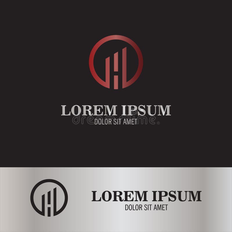 Letter H Circle Logo Stock Illustrations – 4,465 Letter H Circle Logo ...