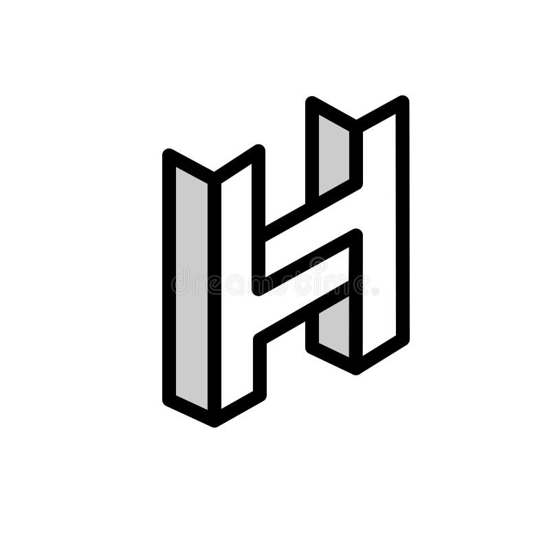 Letter Logo H Stock Illustrations – 26,885 Letter Logo H Stock ...