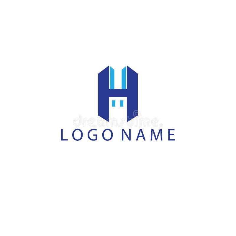 Letter H Building Stock Illustrations – 1,324 Letter H Building Stock ...