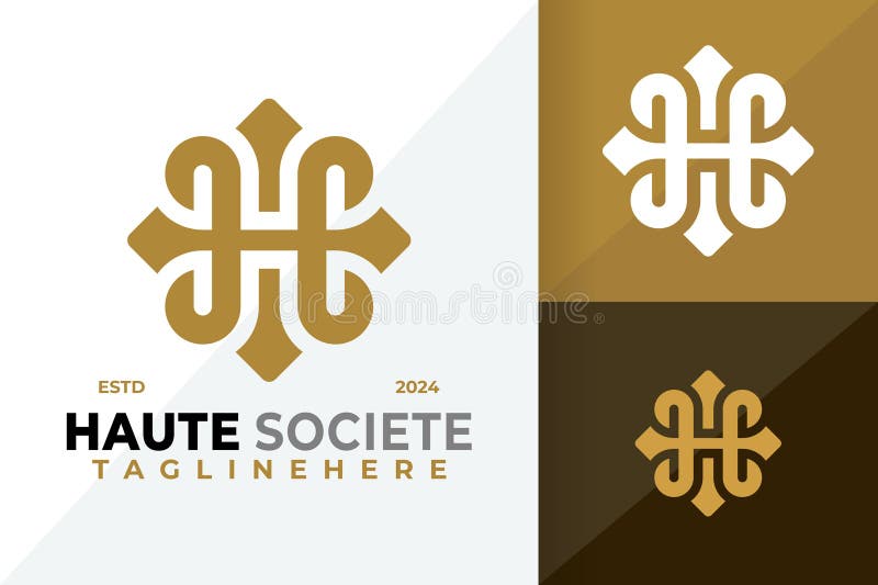 Letter H Decorative Symbol Logo Icon Vector Design Illustration Stock ...