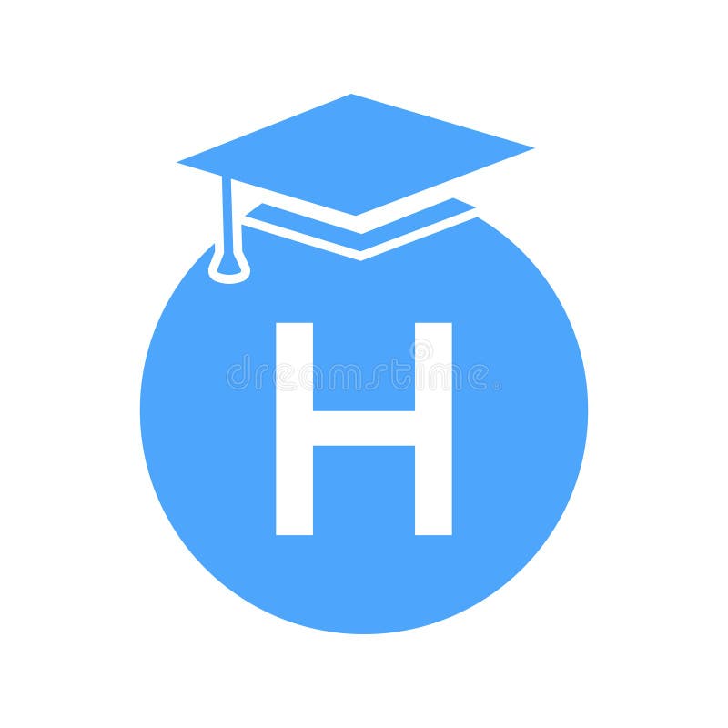 Letter H Education Logo Template. Education Logotype Concept with ...