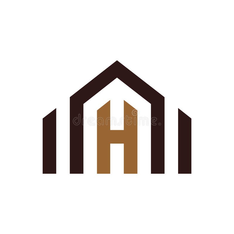 Letter H Logo Home Icon Stock Illustrations – 1,236 Letter H Logo Home ...