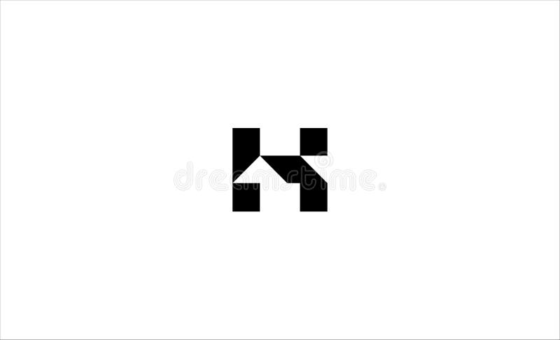 Letter H Home Logo Type Vector Design Illustration Stock Vector ...