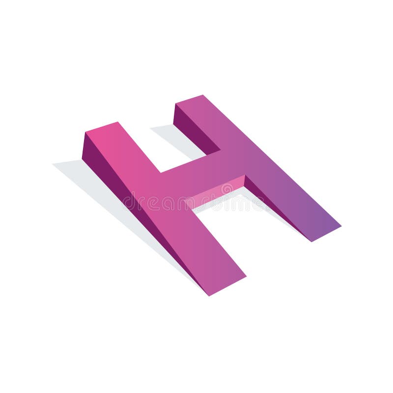 Letter H Logo Icon Design Template Elements Stock Illustration ...