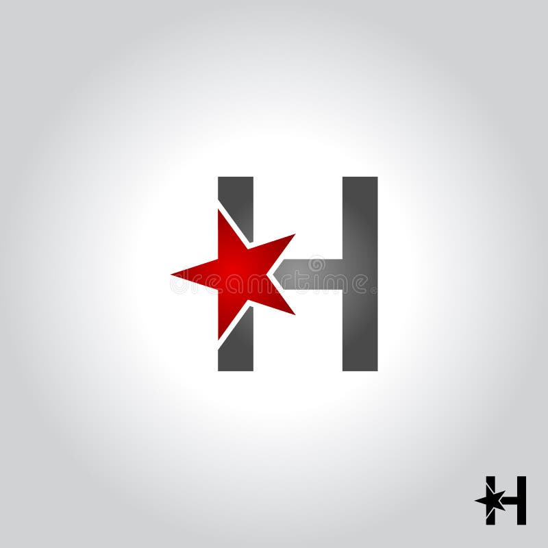 Letter H Logo, Icon and Symbol Vector Illustration Stock Vector ...