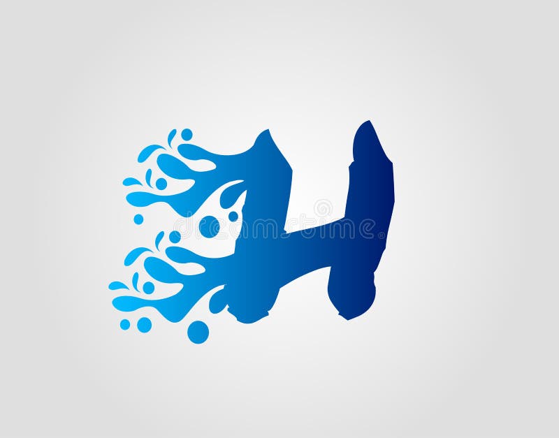 Water Letter H Stock Illustrations – 573 Water Letter H Stock ...