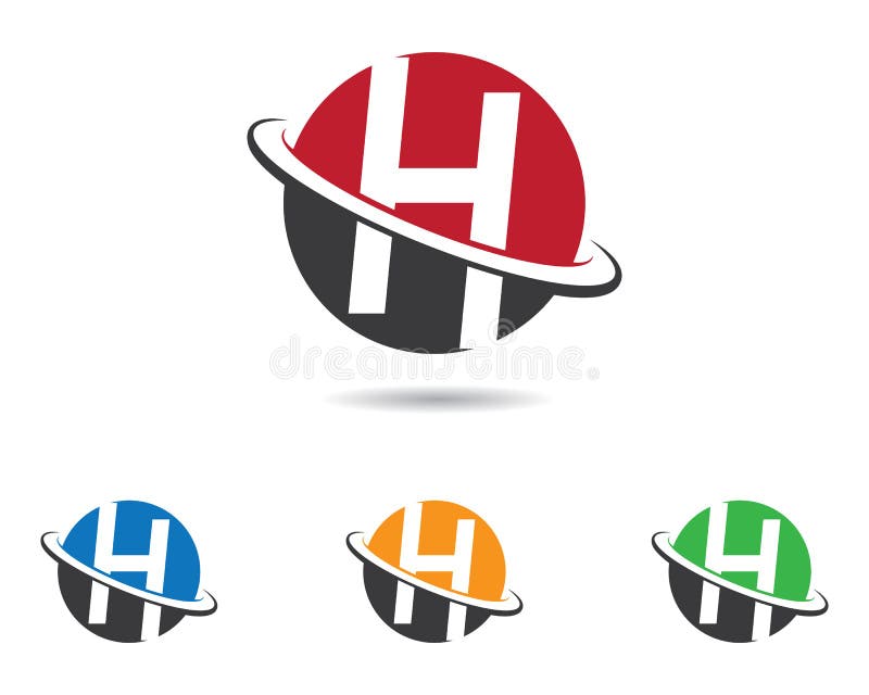 Letter H Symbol Illustration Stock Vector - Illustration of attorney ...