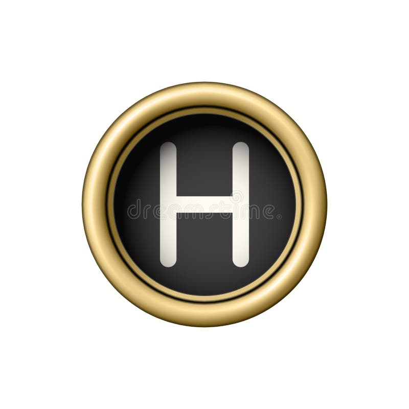 Golden Typewriter Stock Illustrations – 311 Golden Typewriter Stock ...