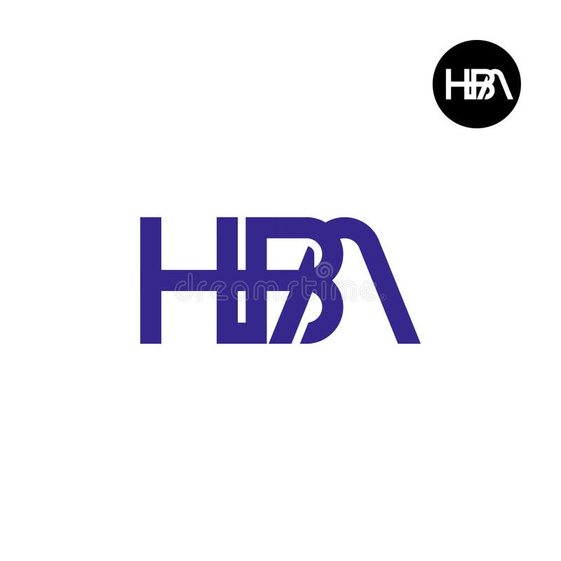 Hba Monogram Stock Illustrations – 11 Hba Monogram Stock Illustrations ...