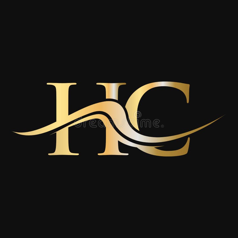 Letter HC Logo Design. Initial HC Logotype Template for Business and ...