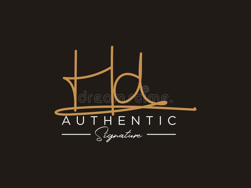 Hd Signature Stock Illustrations – 320 Hd Signature Stock Illustrations ...