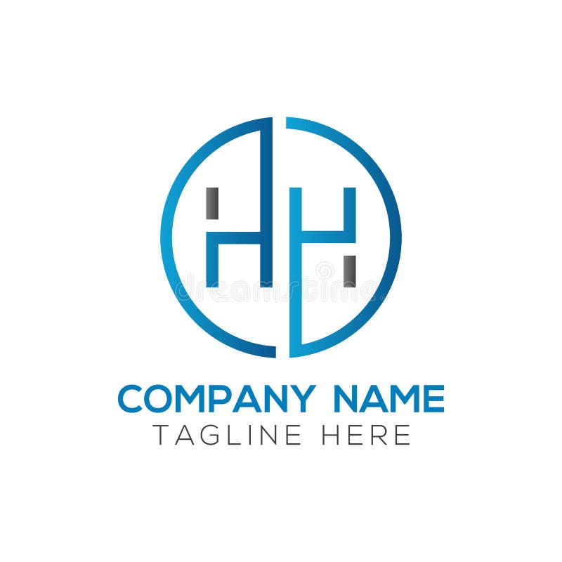 HH Logo. Letter Design Vector. Stock Vector - Illustration of vector ...
