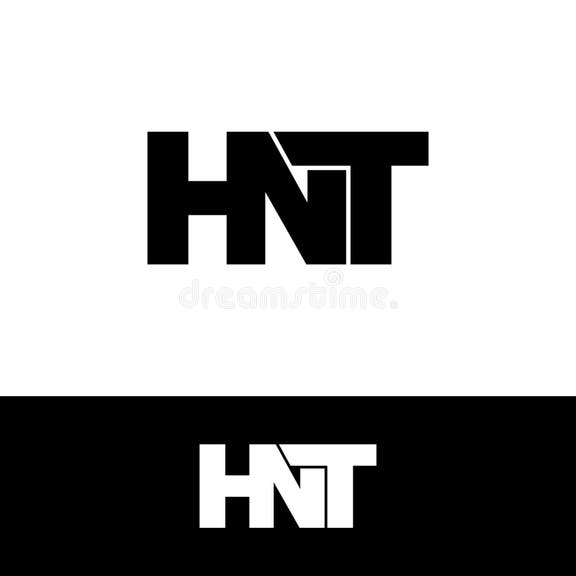 Letter HNT Simple Monogram Logo Icon Design. Stock Vector ...