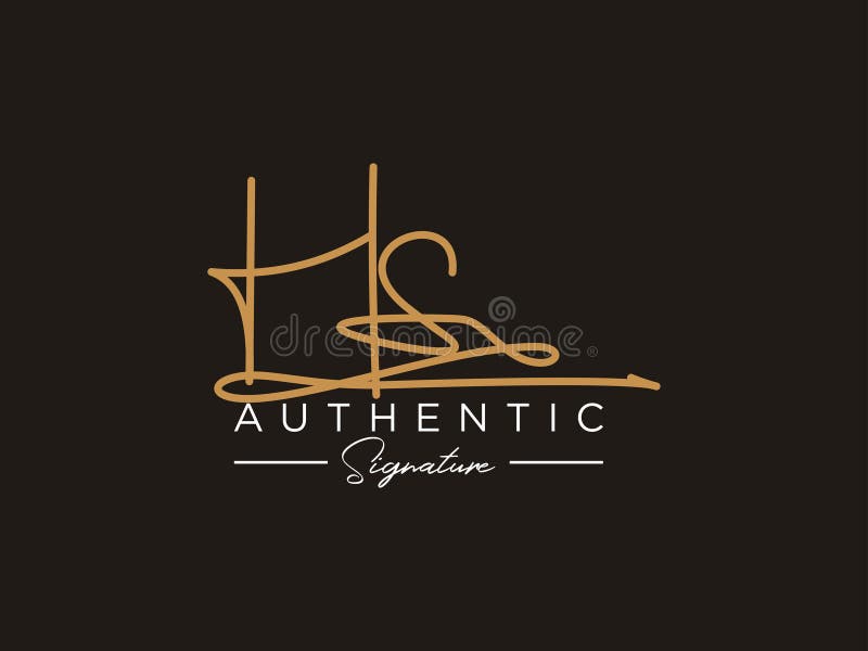 Hs Signature Stock Illustrations – 277 Hs Signature Stock Illustrations ...