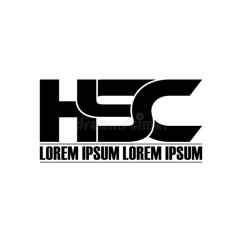 Letter HSC Simple Monogram Logo Icon Design. Stock Vector ...