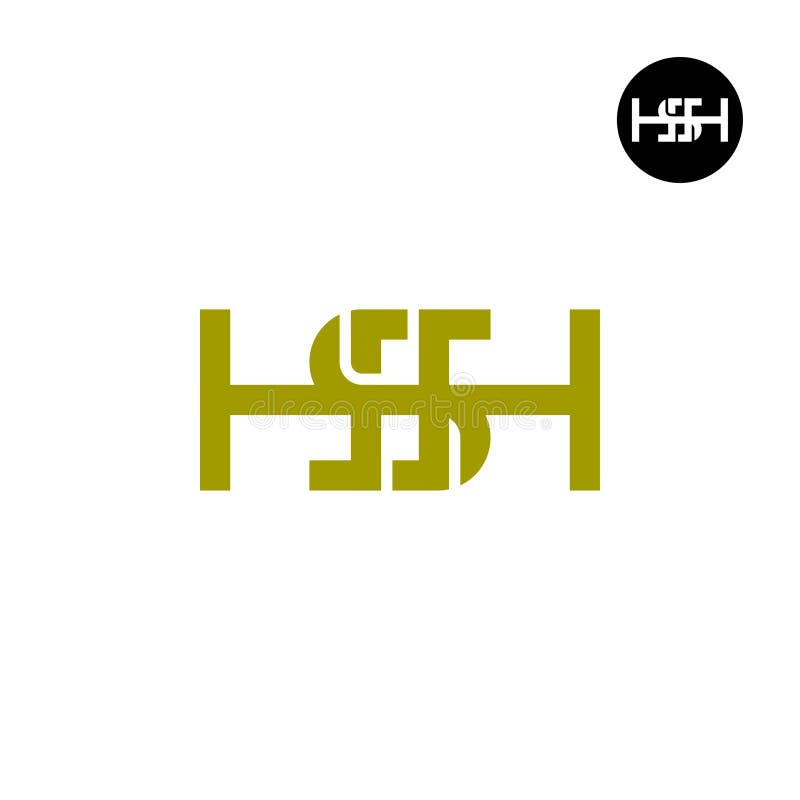 Hsh Monogram Stock Illustrations – 11 Hsh Monogram Stock Illustrations ...