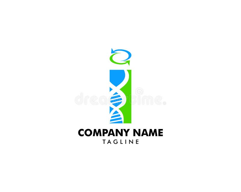 Letter I Dna Logo Stock Illustrations – 25 Letter I Dna Logo Stock ...