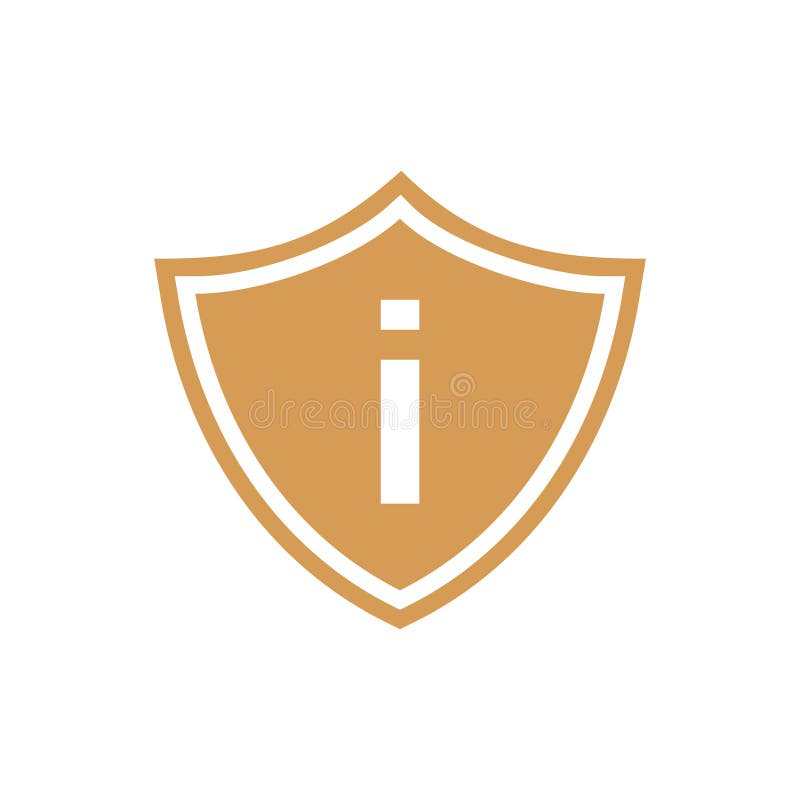 Letter I Shield Logo Icon Design Template Elements Vector Stock Vector ...