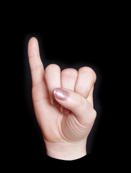 Letter i in sign language stock photo. Image of message - 587186