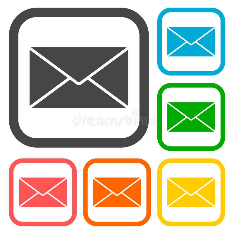 Letter icon stock vector. Illustration of modern, abstract - 85263358