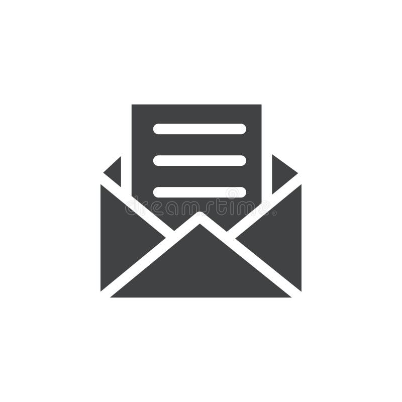 Letter Icon Simple Vector Symbol Stock Vector - Illustration of ...