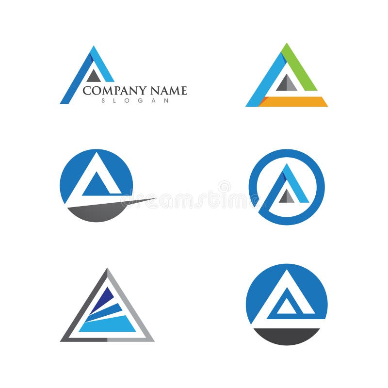 A Letter icon Template stock vector. Illustration of icon - 232135192