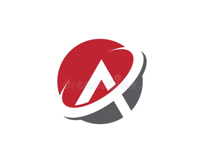 A Letter icon Template stock vector. Illustration of wave - 137821628