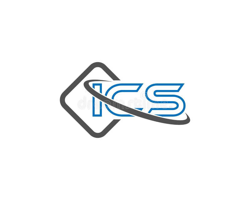 Letter ICS Creative Logo Design Concept. Stock Vector - Illustration of ...