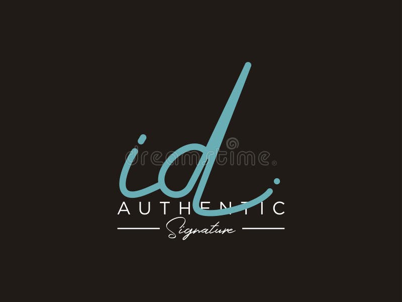 Id Signature Stock Illustrations – 4,563 Id Signature Stock ...