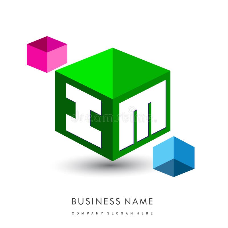 Letter Im Logo Stock Illustrations – 1,031 Letter Im Logo Stock ...