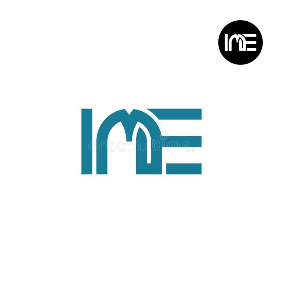 Letter IME Monogram Logo Design Stock Vector - Illustration of ...