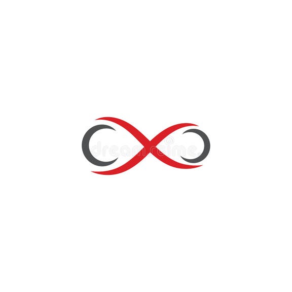 Letter X Infinity Logo Design Icon Stock Illustration - Illustration of ...