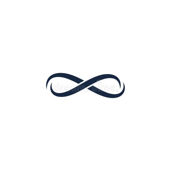 Letter X Infinity Logo Design Icon Stock Illustration - Illustration of ...