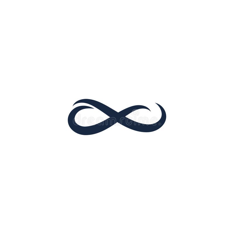 Letter X Infinity Logo Design Icon Stock Illustration - Illustration of ...
