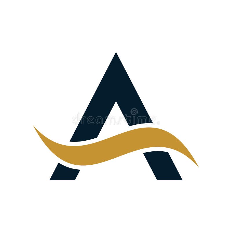 Letter a Initial Vector Logo Template. EPS 10 Stock Vector ...