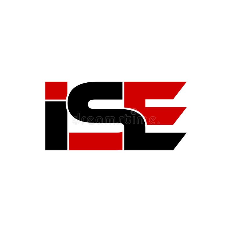 Letter ISE Simple Monogram Logo Icon Design. Stock Vector ...