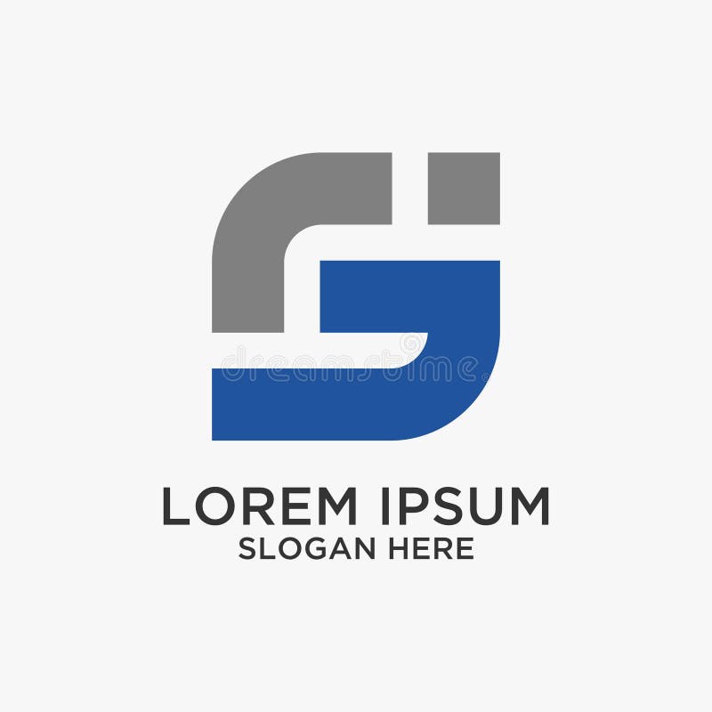 Letter ISG logo design stock vector. Illustration of technology - 236266192