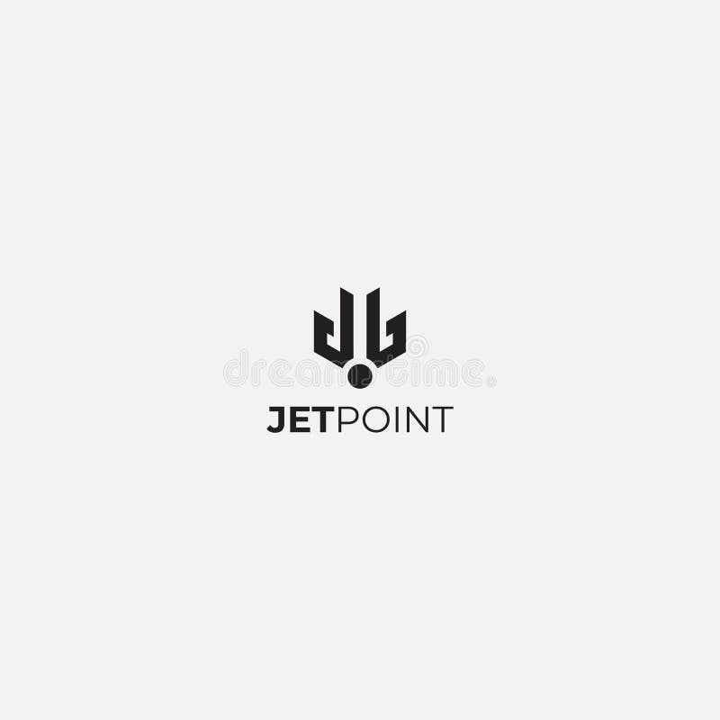 Letter J and Dot Point Logo Stock Vector - Illustration of graphic ...