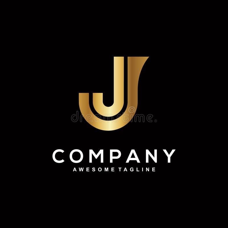 Letter J Logo Design for Business Stock Vector - Illustration of ...