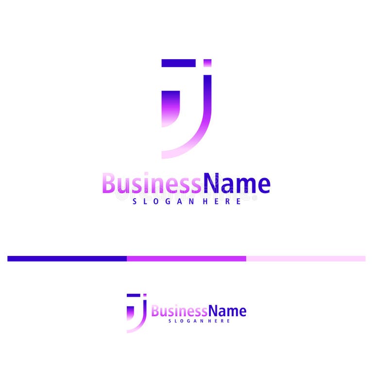Letter J Logo Design Vector. Creative Initial J Logo Concepts Template ...