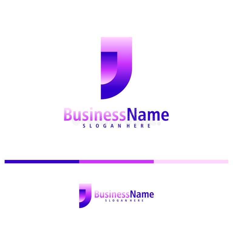 Letter J Logo Design Vector. Creative Initial J Logo Concepts Template ...