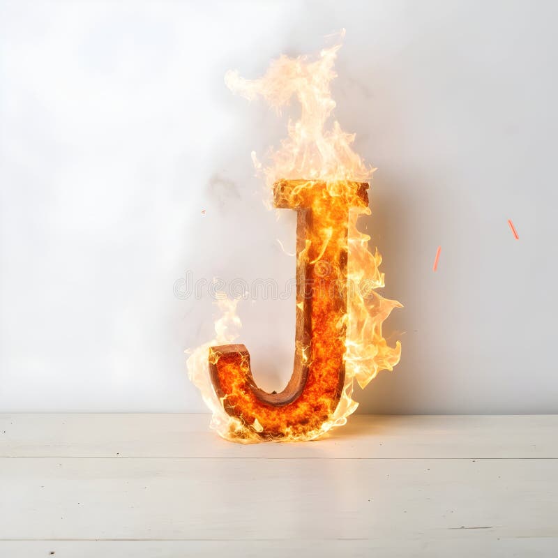 Fire Letter J Stock Illustrations – 233 Fire Letter J Stock ...
