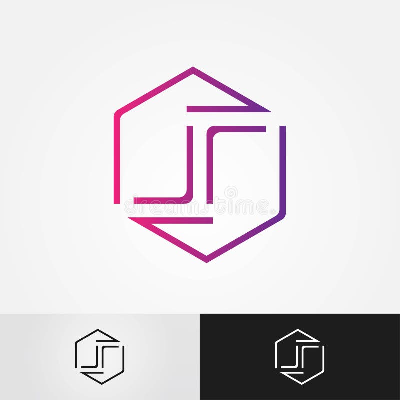 Letter J and R Logo Vector Design Stock Vector - Illustration of gold ...