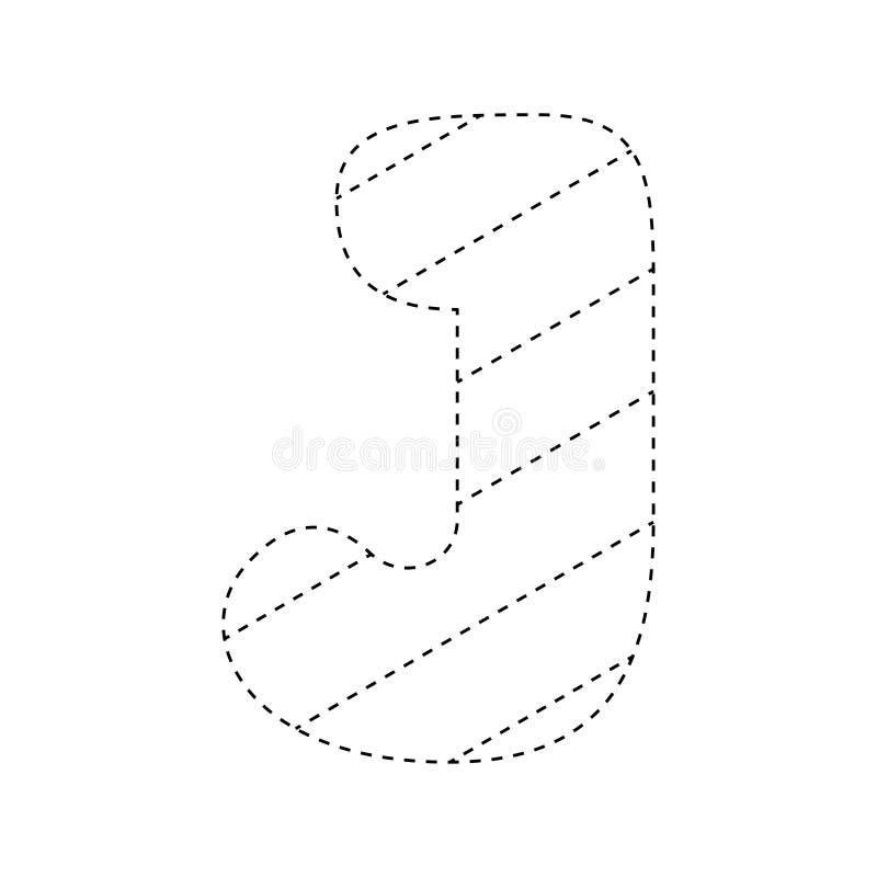 Letter J Tracing Worksheet for Kids Stock Vector - Illustration of ...